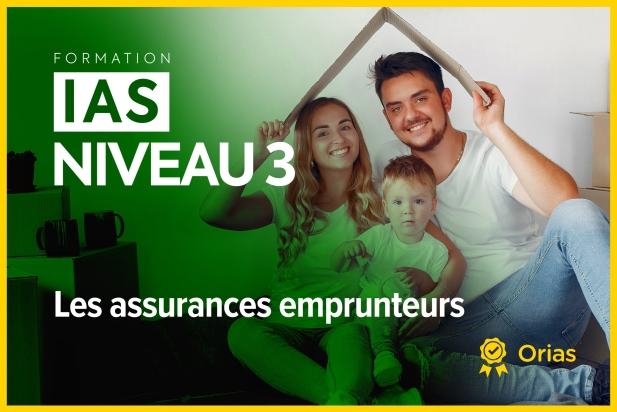 Formation Assurance en ligne | IAS Niveau 3 - Les assurances emprunteurs